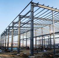 China Prefabricated Steel Structure Building with Customizable Size, Quick Assembly, and Corrosion Resistance for Wide Span Workshops for sale