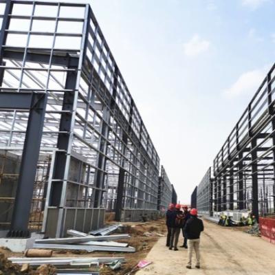 China Environmental Friendly Prefabricated Light Structural Steel Structure Construction for Sale for sale