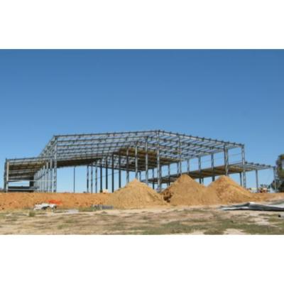 China Corrugated Steel Sheet Steel Structure Building with Hot Dip Galvanizing and Short Construction Time for Prefabricated Steel Building for sale