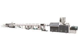 China 2.5m/Min HSJ120/38 HDPE Pipe Extrusion Line 400-800mm for sale