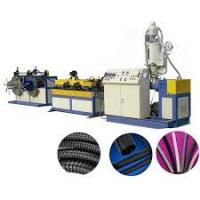 China 200mm-800mm HDPE Corrugated Pipe Extrusion Line Single Wall for sale