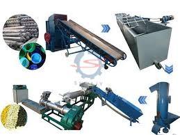 China 600-700 Kg/Hr Plastic Recycling Pelletizing Machine Single Double Stage for sale