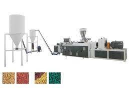 China PVC Plastic Pelletizing Machine 50-160mm SJ75/33 400 Kg/Hr for sale