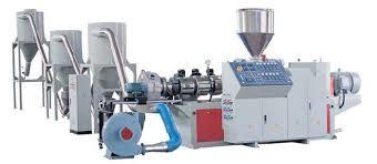 China 50-160mm PVC Pelletizing Line SJ75/33 400 Kg/Hr 12m/Min for sale
