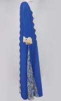 China Low Moq Clothing Manufacturer Lady Long Sleeve Maxi Dress Dubai Gown Print Dress Muslim Robe for sale