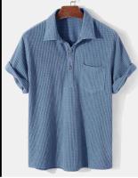 China Small Moq Clothing Manufacturers Men'S Classic Fit Short Sleeve Dual Tipped Collar Polo Shirt for sale