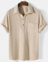 China Small Moq Clothing Manufacturers Men'S Classic Fit Short Sleeve Dual Tipped Collar Polo Shirt for sale