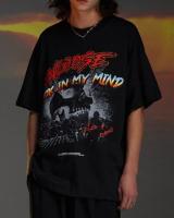 China Small Quantity Clothing Manufacturer Heavyweight Crew Neck Short Sleeve Loose Cotton Tee for sale