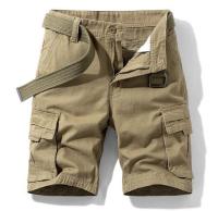 China Custom Clothing Factory China Men'S Cargo Shorts Multi Pocket With 100% Cotton For Summer Outdoor for sale