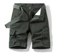 China Custom Clothing Factory China Men'S Cargo Shorts Multi Pocket With 100% Cotton For Summer Outdoor for sale