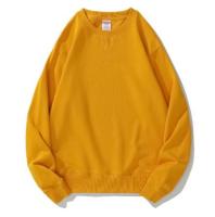 China Small Order Clothing Manufacturers Men'S Sweashirt Long Sleeve Without Hood 380gsm French Terry Hoodies for sale
