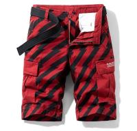 China Small Quantity Garment Manufacturer Cotton Twill Men'S Outfit Cargo Shorts With Print for sale