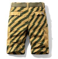 China Small Quantity Garment Manufacturer Cotton Twill Men'S Outfit Cargo Shorts With Print for sale