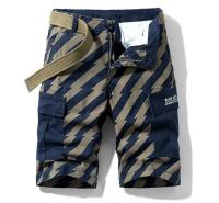 China Small Quantity Garment Manufacturer Cotton Twill Men'S Outfit Cargo Shorts With Print for sale