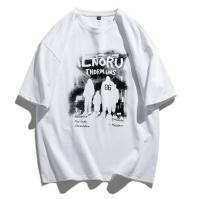 China Small Quantity Garment Manufacturer Men'S Loose Drop Shoulder Breathable Casual Half Sleeves T Shirt for sale