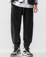 China Small Moq Clothing Manufacturers Chenille Sweatpants Men'S Wide Leg Loose Casual Pants for sale