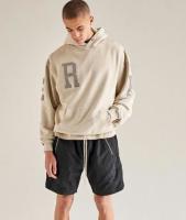 China Clothing Manufacturers For Small Orders Vintage Washed With Towel Embroidered Hooded Sweater Unisex for sale