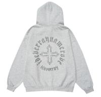 China Small Quantity Garment Manufacturer Rhinestone Men'S Loose Casual Long Sleeved Hoodies for sale