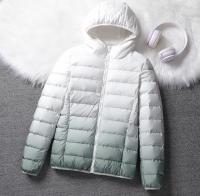 China Oem Clothing Manufacturer China Women'S Waist Zip Gradient Long Sleeve Thin Slim Fit Jacket for sale