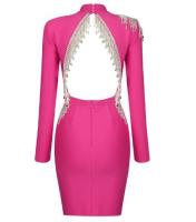 China Custom Clothing Factory China Luxury Sequin Tassel Dresses Women Party Sexy Rhinestone Lady Glitter Dress for sale