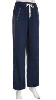 China Small Quantity Clothing Manufacturer Women'S Long Casual 100% Polyester Loose Pants With Zipper Pocket for sale