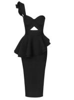 China Small Quantity Clothing Factory Formal Dresses Evening Party Cocktail Midi  Bodycon Dress for sale