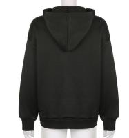 China Low Moq Clothing Manufacturer Women'S 100% Polyester Fleece Zip Up Long Sleeve Hoodies for sale