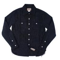 China OEM Small Quantity Garment Manufacturer Vertical Striped Men'S Casual Long Sleeve Shirt for sale