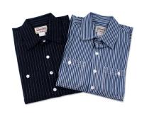 China OEM Small Quantity Garment Manufacturer Vertical Striped Men'S Casual Long Sleeve Shirt for sale