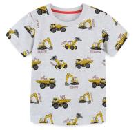 China Oem Apparel Manufacturers Children'S Short Sleeve Summer Round Neck T-Shirt With Print for sale
