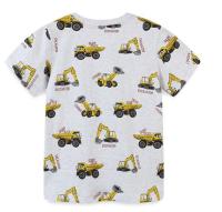 China Oem Apparel Manufacturers Children'S Short Sleeve Summer Round Neck T-Shirt With Print for sale
