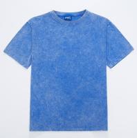 China Oem Low Moq Clothing Manufacturer Men'S Vintage Wash 95% Cotton 5% Lycra Summer T Shirt for sale