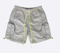 China Small Quantity Clothing Manufacturer Men'S Summer Mulit Pocket Cargo Shorts With Drawstring for sale