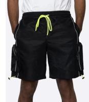 China Small Quantity Clothing Manufacturer Men'S Summer Mulit Pocket Cargo Shorts With Drawstring for sale