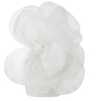 China Apparel Custom Vendor High End Slanted Shoulder Flower Dress Sleeveless Skirt White Wedding Dress for sale