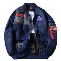 China Oem Apparel Factory Men's Casual Loose 100% Nylon Outdoor Full Zip Water Resistant Bomber Jacket for sale
