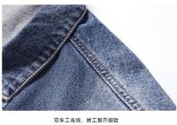 China All Match Ripped Denim Ladies Jackets Coats 2021 Fashion for sale