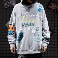 China clothing manufacturer for small business All Match 80 Cotton 20 Polyester Hoodie Three Dimensional Printing for sale