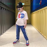 China Sloid Color 300g 260g Kids Baby Boy Casual Pants For Summer for sale