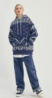 China Crocheted Curly Hemmed Men'S Loose Jeans Street Style for sale