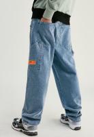 China Street Wash And Make Old Men Pants Windproof Versatile Loose Baggy Jeans for sale