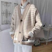 China BEIANJI Youth Hip Hop Loose Handsome Contrast Color Sweater 12 Gauge for sale
