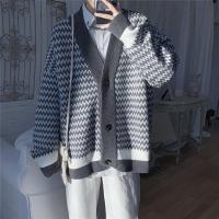 China BEIANJI Youth Hip Hop Loose Handsome Contrast Color Sweater 12 Gauge for sale