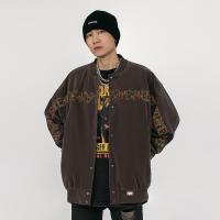 China 0.15kg Zipper Front Men Jackets 100% Polyester Windproof Bomber Jacket for sale