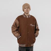 China 125Gsm-160Gsm Customized Suede Men Jackets Padded Windbreaker Jacket for sale