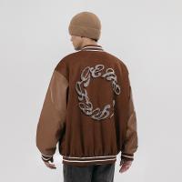 China 125Gsm-160Gsm Customized Suede Men Jackets Padded Windbreaker Jacket for sale