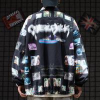 China YARN DYED Winter Windproof Men Jackets Custom Satin Baseball Jacket for sale