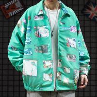 China YARN DYED Winter Windproof Men Jackets Custom Satin Baseball Jacket for sale
