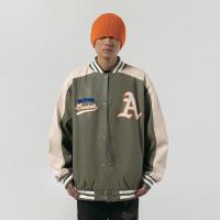 China BEIANJI OEM Long Sleeve Baseball Varsity Jackets Plain Blank Letterman Jackets for sale