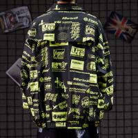 China Low moq clothing manufacturer Plus Size Zipper Polyester Men Long Sleeve Jacket Windbreaker for sale